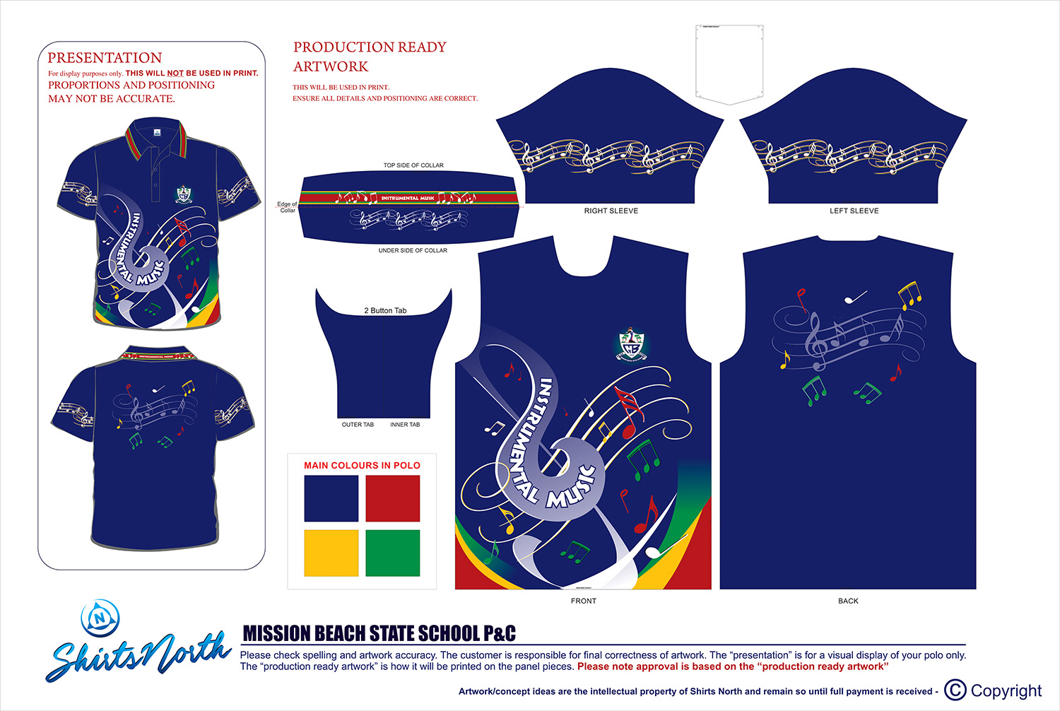 Design trends in school music polos - Uniform Link